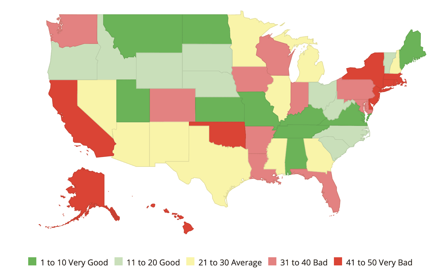 Policy Study: Florida Ranks 40th in the Nation in Highway Performance ...